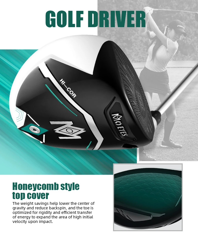 MO EYES LTG058 Women Right Hand High Launch Golf Clubs Complete Set ...