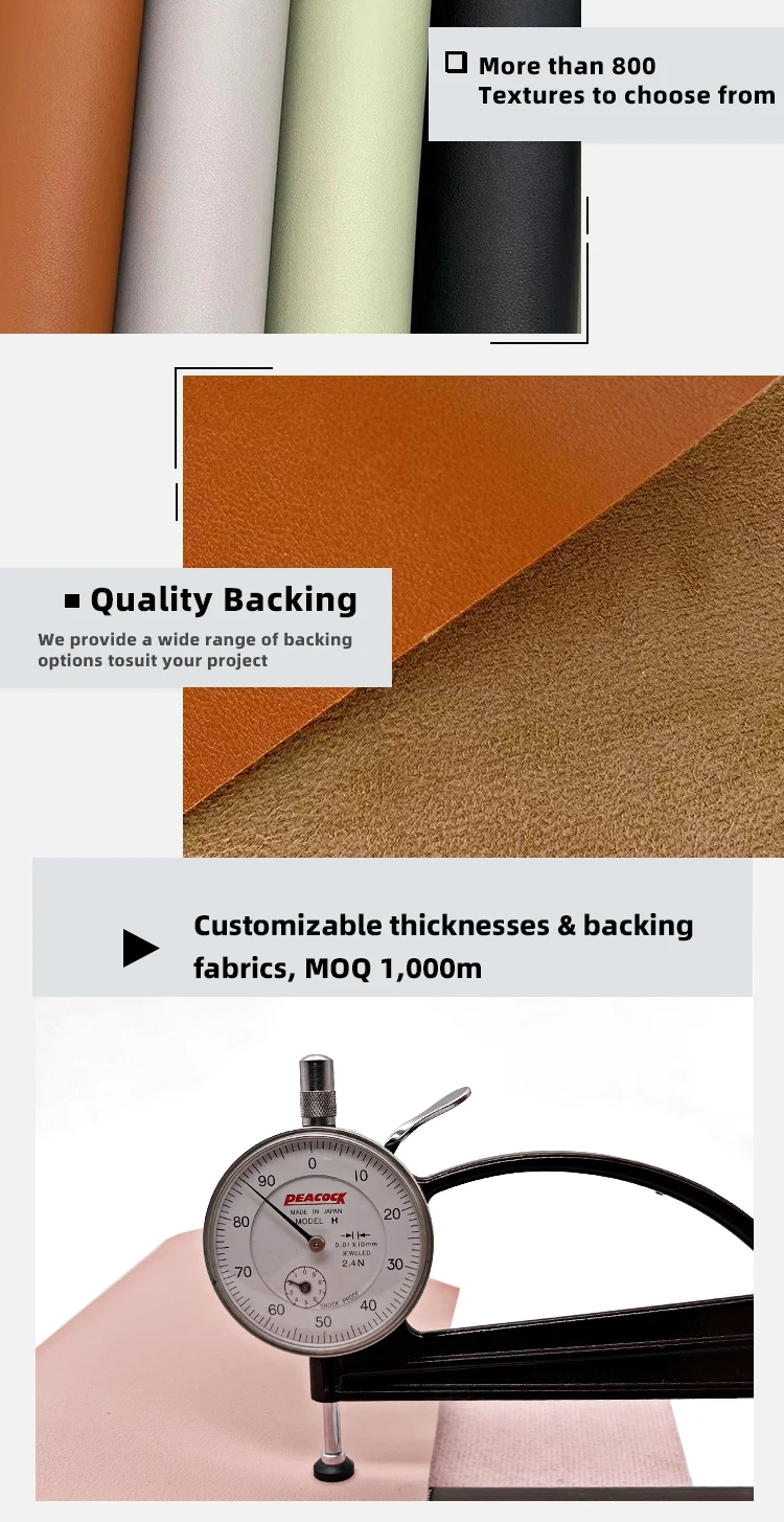 PVC Suede Leather packaging