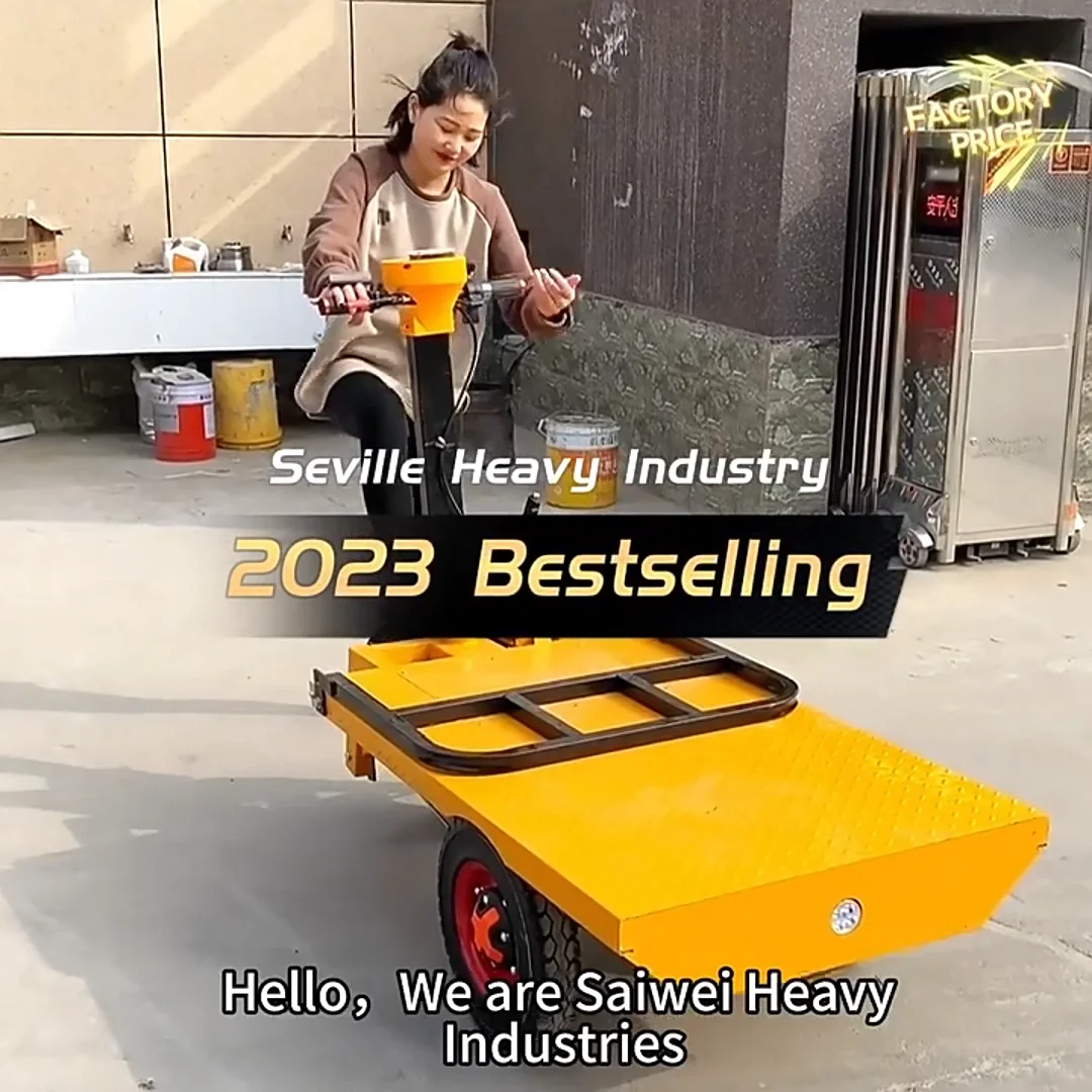 Three-wheel Handling Brick Hauler Elevator Hauler Used For Interior ...