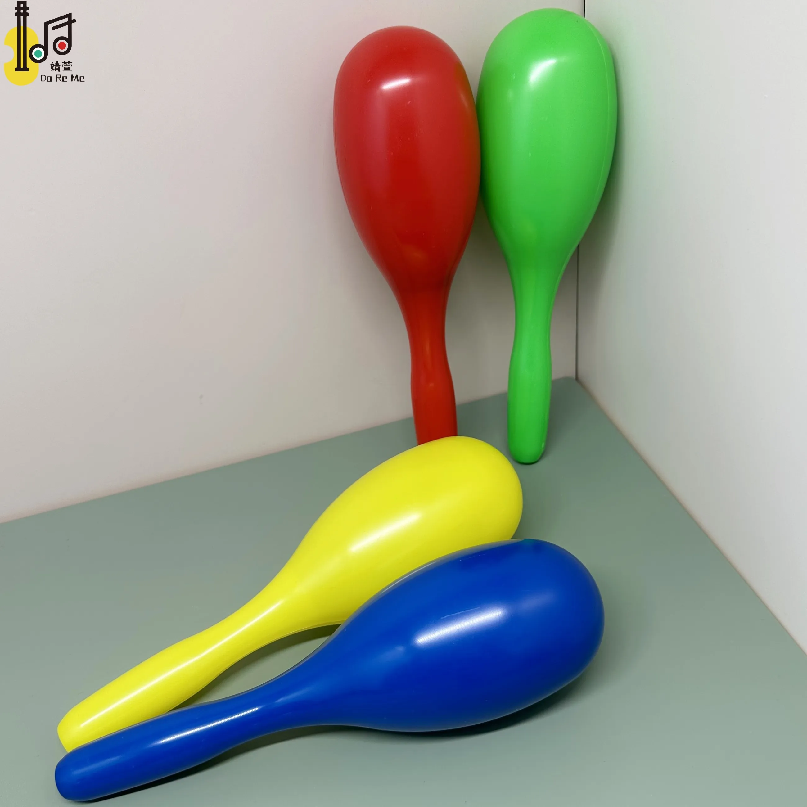 2025 Colorful Maracas Musical Instrument Kids Adults Plastic Maracas ...
