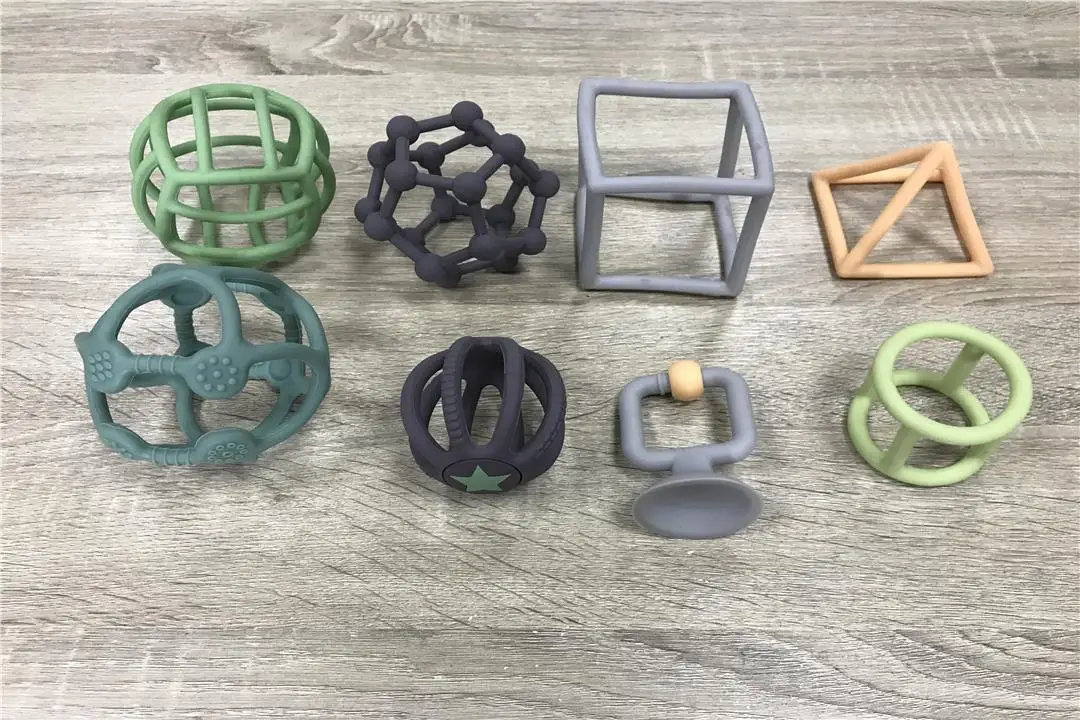 Cute Design Silicone Education Toys Bpa Free Soft Car Alike Kids Toys ...