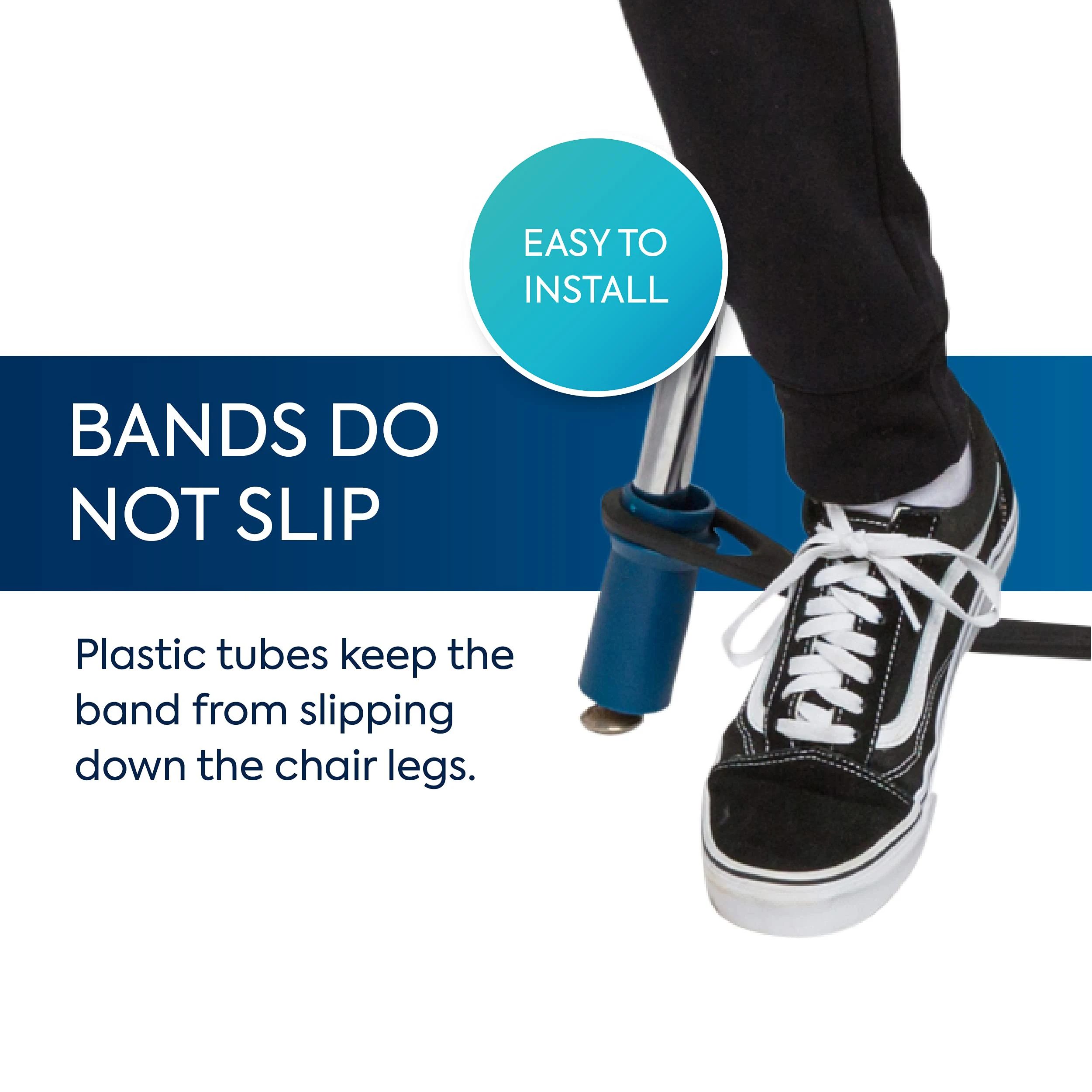 Sensory Adhds Bouncy Stretchy Resistance Fidget Bands Toy Chair Bands ...