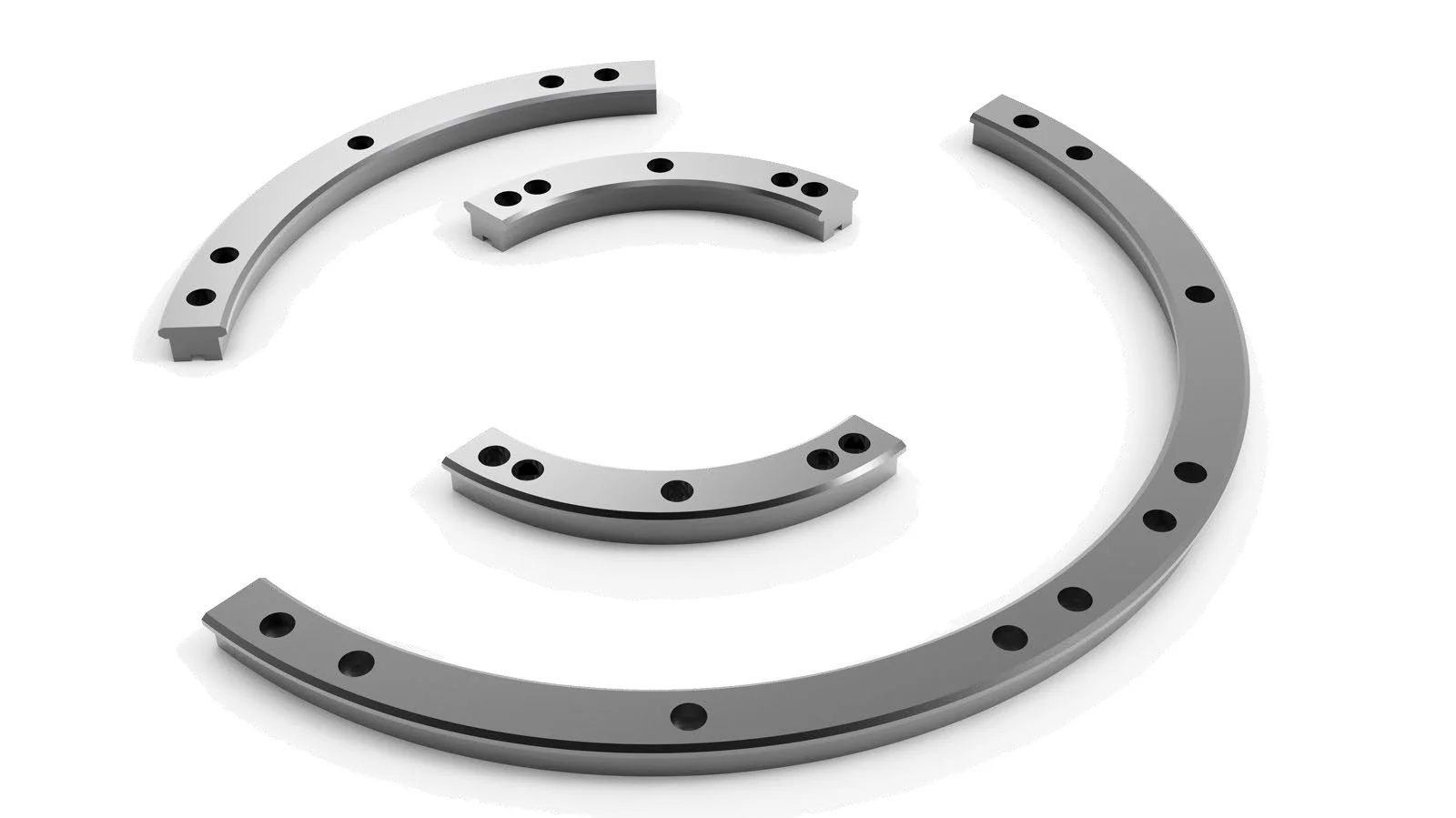 Pressure And Wear Resistance 180 Degrees 76mm Customized Circular Guide ...