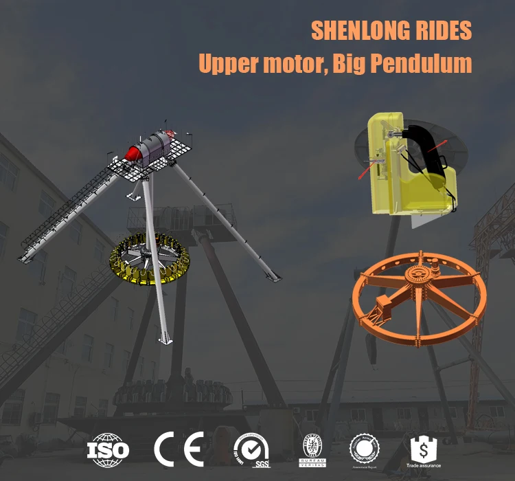 Best Quality Giant Pendulum Super Frisbee Thrill Rides In Amusement ...
