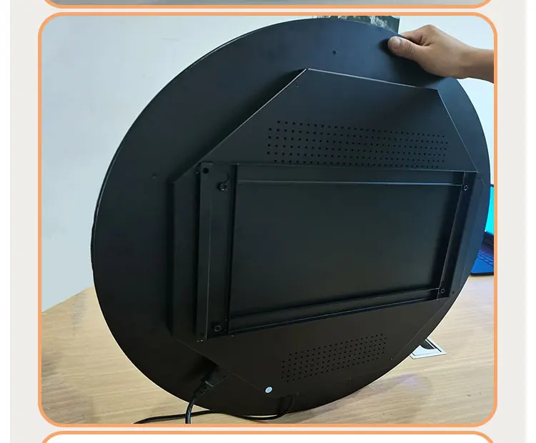 23.6inch Circular LCD Display - Ideal for Business Advertising