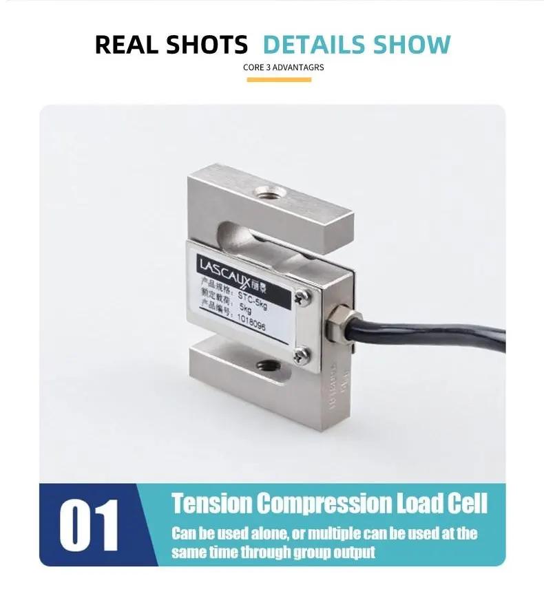 Stc Crane Load Cell 5kg 100kg 1000kg 10000kg Force Sensor S Type Load ...