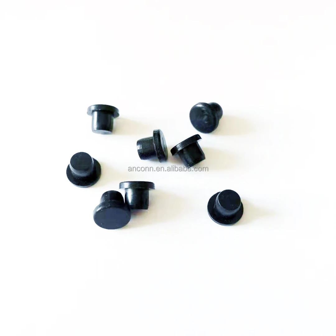 M6 T-Shaped 6mm Dust Cap Silicone Plug - High-Quality Rubber