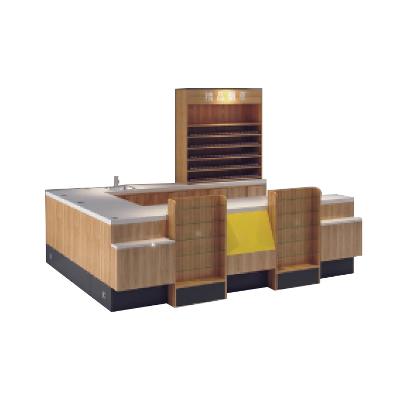 Convenience Store Combination Cashier Custom Counter Table Cash Counter ...