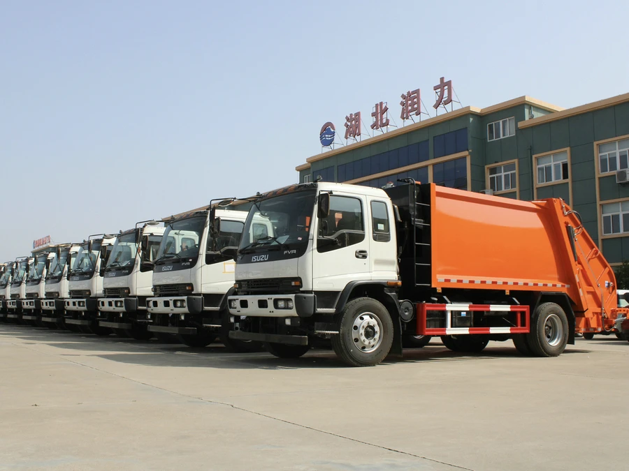 Factory Price Foton Aumark Rear Loader Compressor Garbage Truck ...