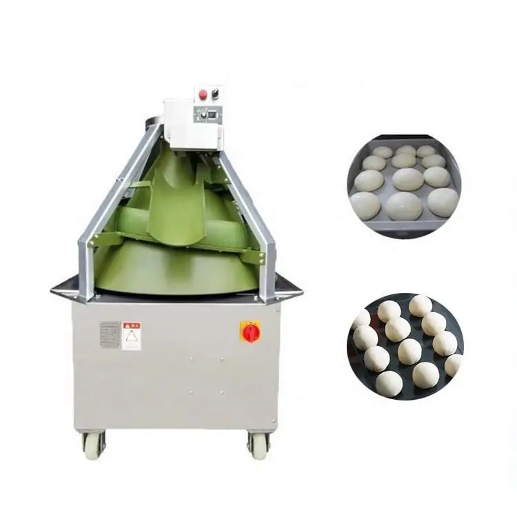 High quality conical moulder pizza dough roller round dough balls ...