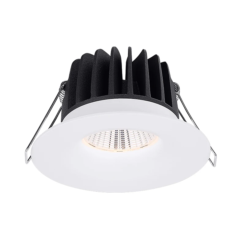 8W Dimmable LED Downlight 4K IP65 Fire Rated In Matt White | atelier ...