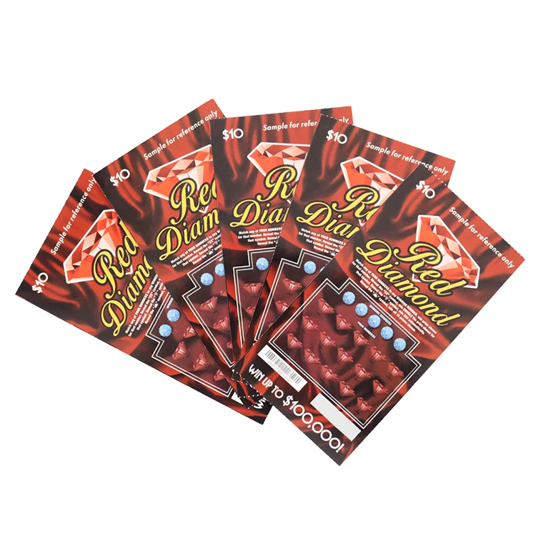 Wholesale Scratch off Lottery Tickets - Customizable Games
