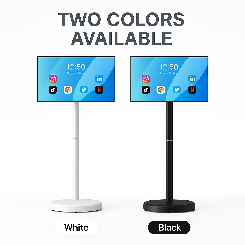 21.5 Inch Smart TV - Portable, Rollable, and Touch Screen