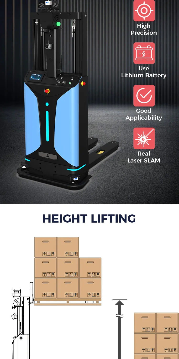 Aivison AGV Robot for Pallet Warehouse - Efficient & Reliable