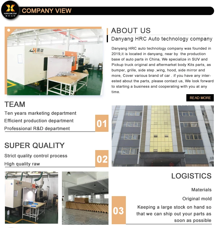 Factory Excellent Fitness Body Kit Auto Body Part Car Accessories ...