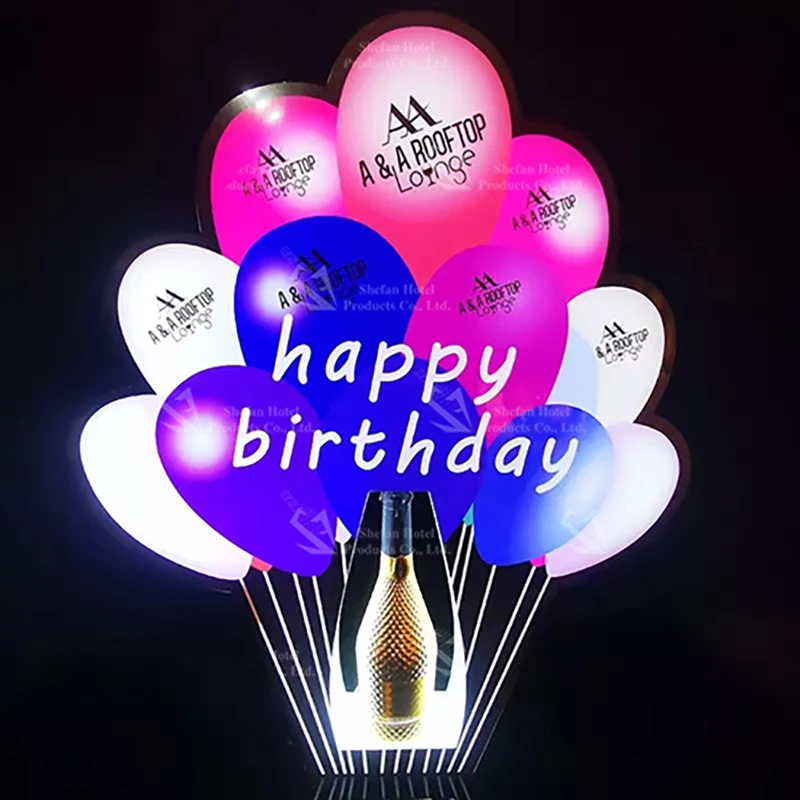 Customizable Diamond Signs Led Bottle Presenter Service Liquor Bottle ...