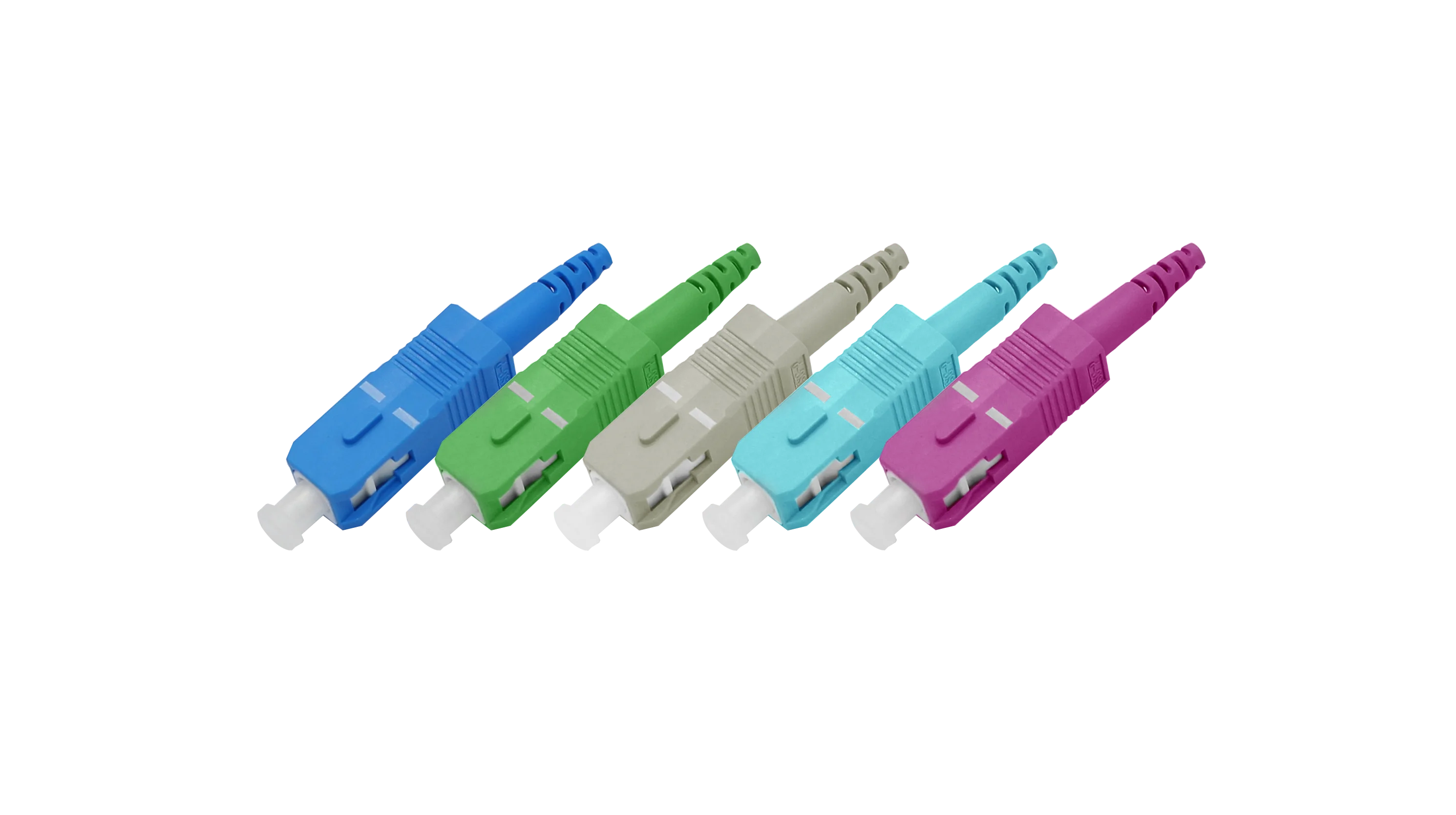 Qidian Sc/pc Flat Drop Cable Om4 Connector Full Parts Simplex Multi ...