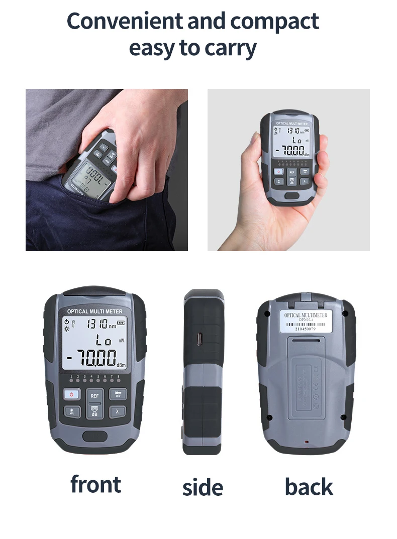 Eloik New Design Alk-502 Series Mini Meter/handle Meter/pocket Meter ...