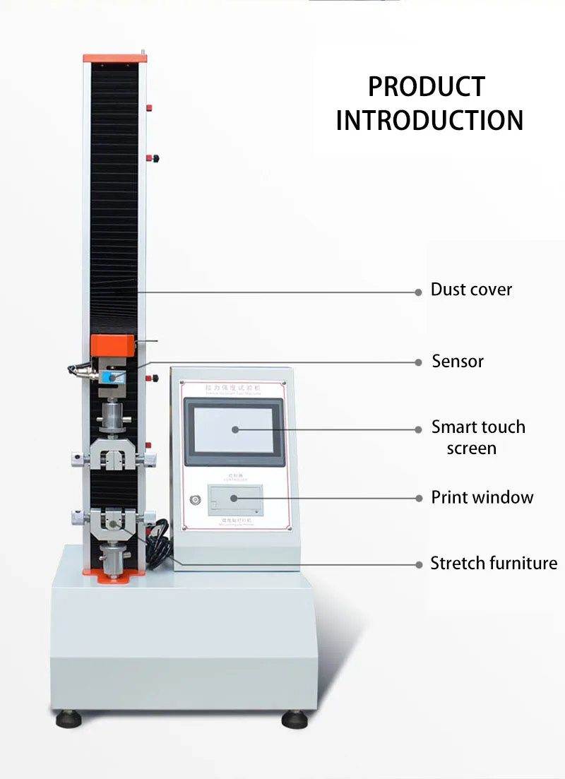 Laboratory Electrohydraulic Servo Tension Tester Metal Material ...