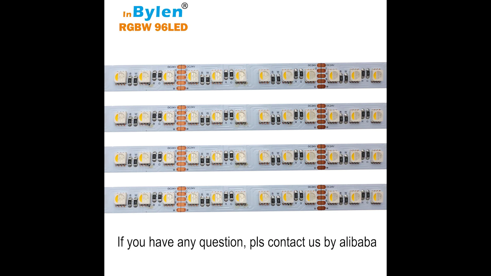 Manufacturer 5m Smd 5050 12v 24v Rgbw 60led 96led 10mm 12mm Rgbw Led Strip - Buy Rgbw Led Strip ...