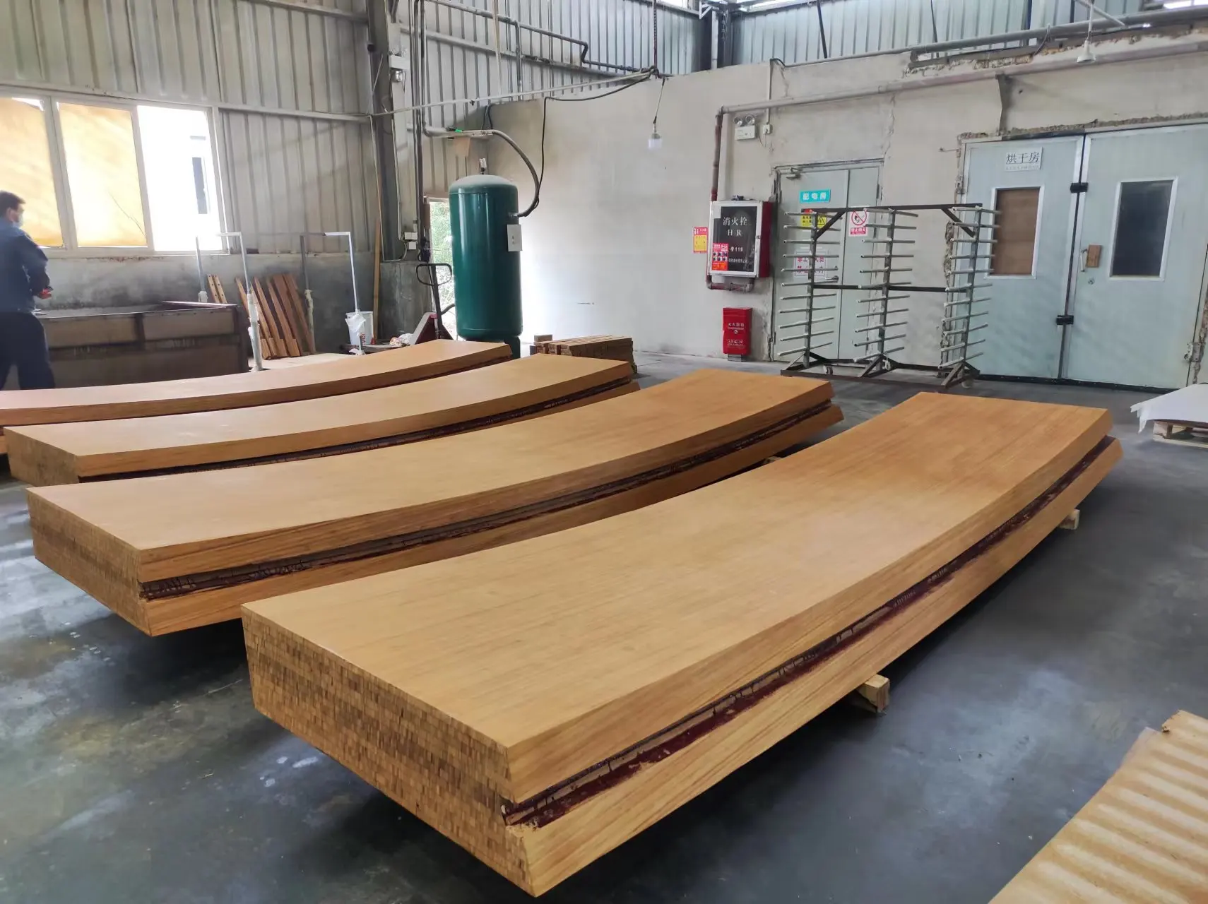 Bungalows Madera Modular Fast Bamboo House Building Bamboo Curved ...