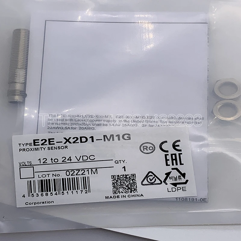 100% New Original Inductive Proximity Sensor E2E-X2D1-M1G-Z E2E-X2D1-M1 E2E-X3D1-M1 in Stock ...