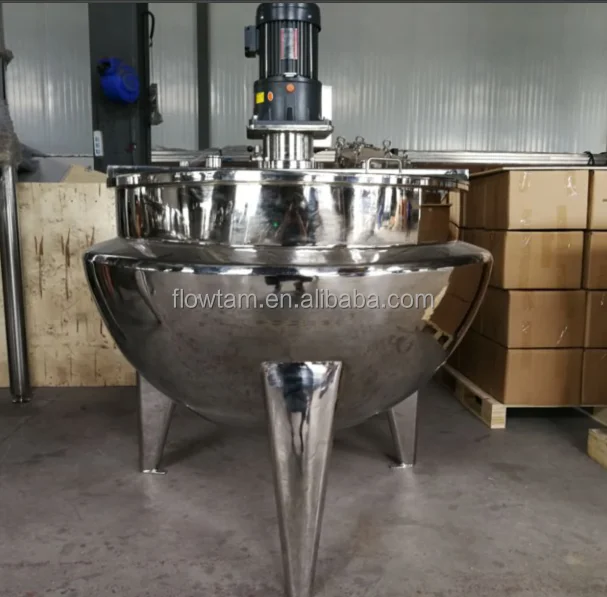 Stainless Steel Jacketed Industrial Cooking Kettle/industrial Steam ...