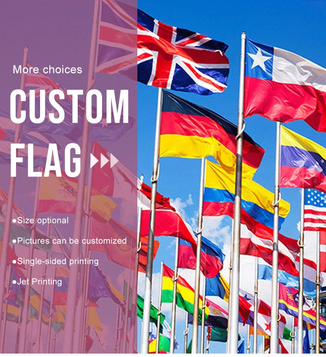 Promotion Outdoor Flying 3x5ft Custom Flags 3x5 Ft Double Sided ...