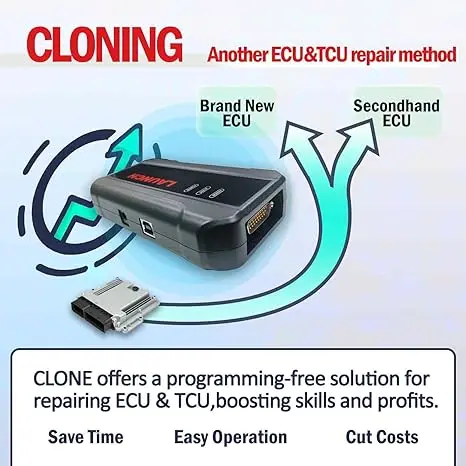 Launch 2024 X431 ECU & TCU Programming Clone Tool Bench Programmer With ...
