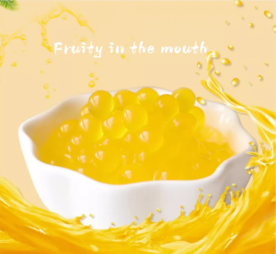 3kg Pumpkin-flavored Tapioca Ball Popping Beads at a Favorable Price by ...