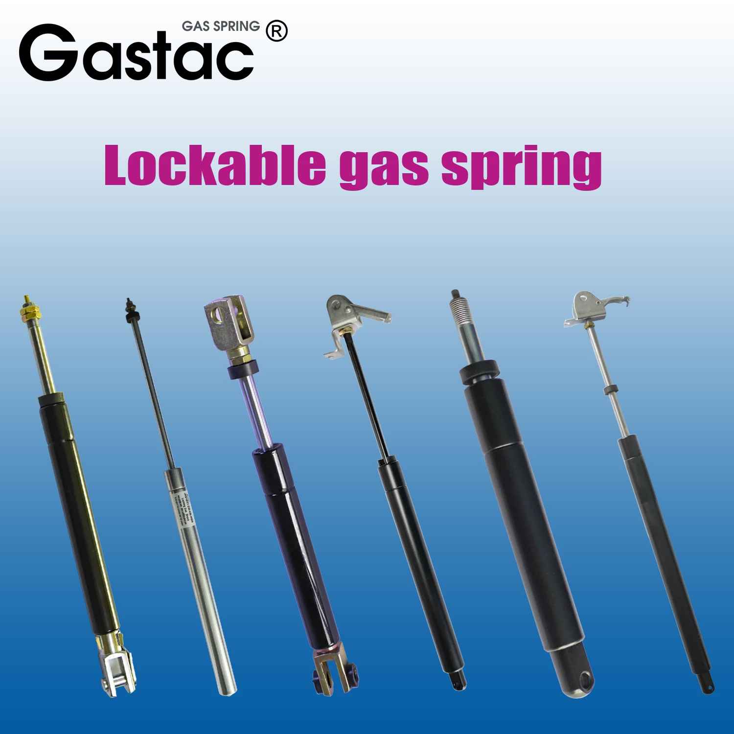 Adjustable Office Recliner Chair Locking Gas Spring With Mechanism ...