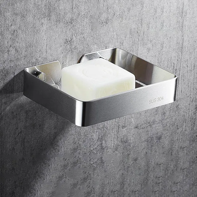 304 Stainless Steel Wall Mounted Soap Dish Holder For Bathroom - Buy ...