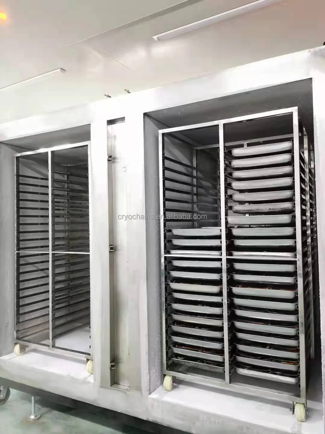 Deep Temperature Upright 330l Two Glass Door Beer Under Counter Display ...