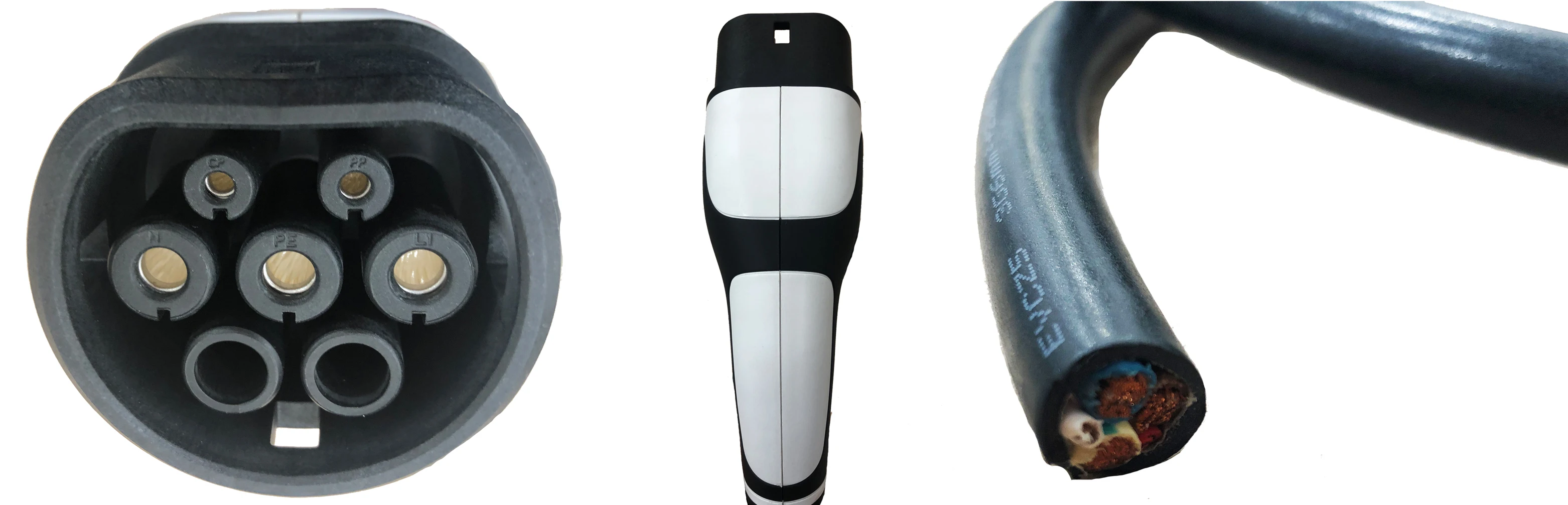 32a Type 2 Mennekes Plug Eu Standard Single Phase Ev Charging Cable For ...