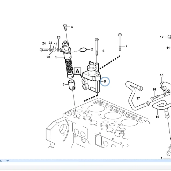 Volvo Original Fuel Regulator 21103266 21638691 For Ec210b Ec240b ...