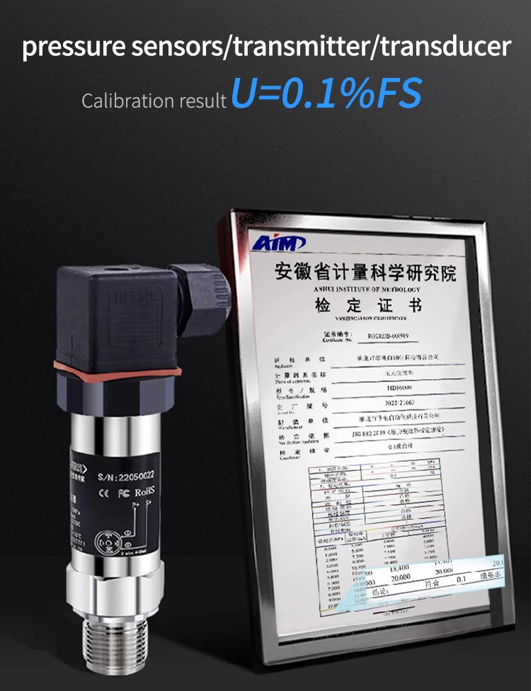 Equipment Sensors Pressure Measuring Instruments Kpa Mpa 1bar 10bar ...