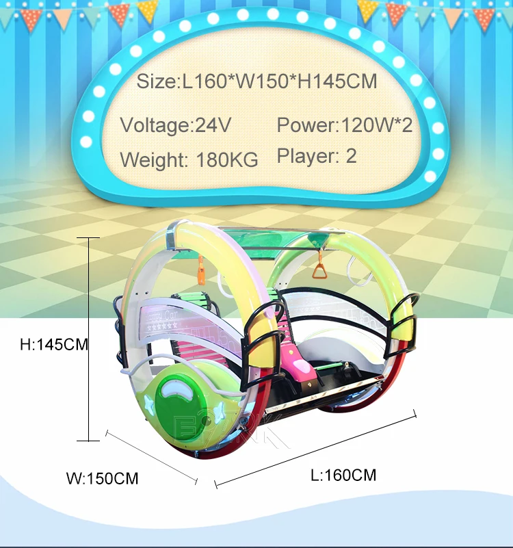 360 Degree Rides - Thrill Seekers' Rolling Cars for Sale