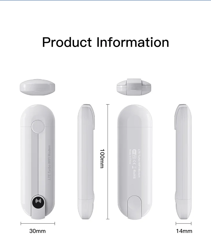 Smallest Usb 4g Modem 150mbps Wifi Dongle Wingle - Buy Smallest Usb 4g ...