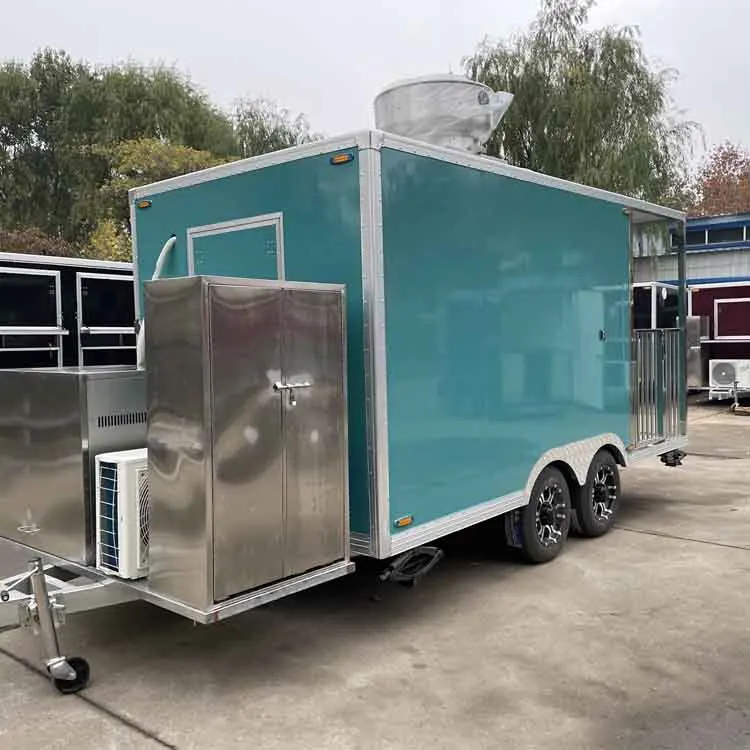 Refrigerated Food Truck Electric Food Truck For Sale Fast Food Trailer ...