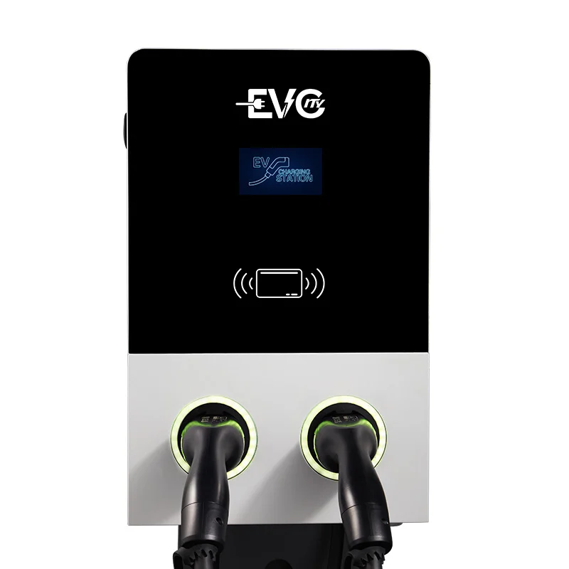 Wall-mounted Ocpp Ev Charger Type 2 7kw 22kw 44kw Wallbox 32a Dc Fast Charging Pile - Buy Wall ...