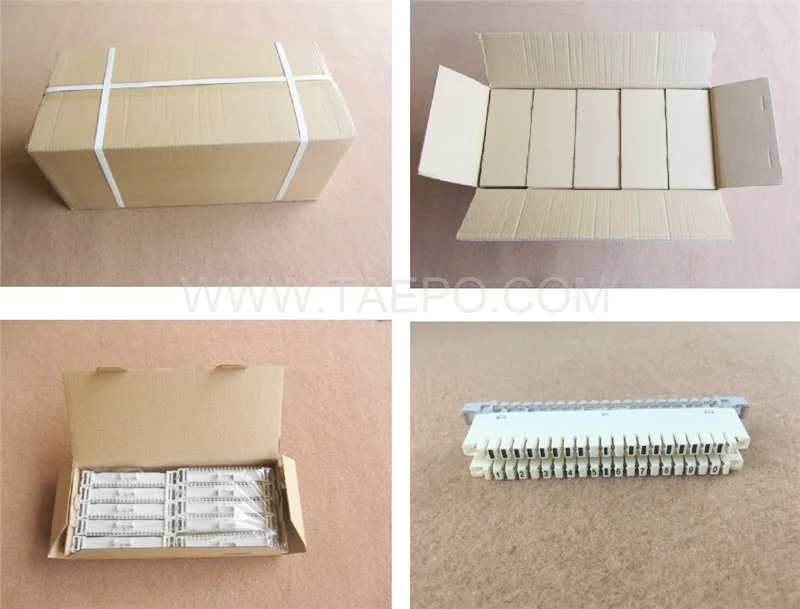 TAEPO Krone Connector - Reliable Telephone MDF Terminal Blocks