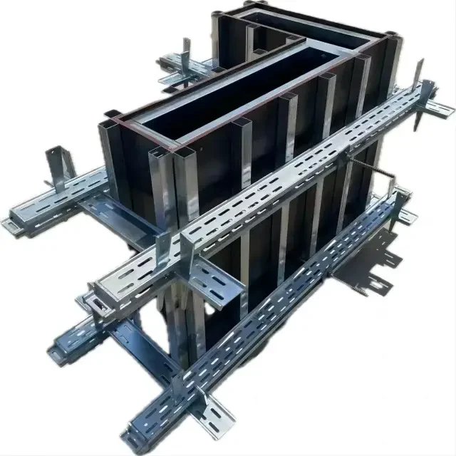Reinforcement of steel precast concrete formwork square column ...