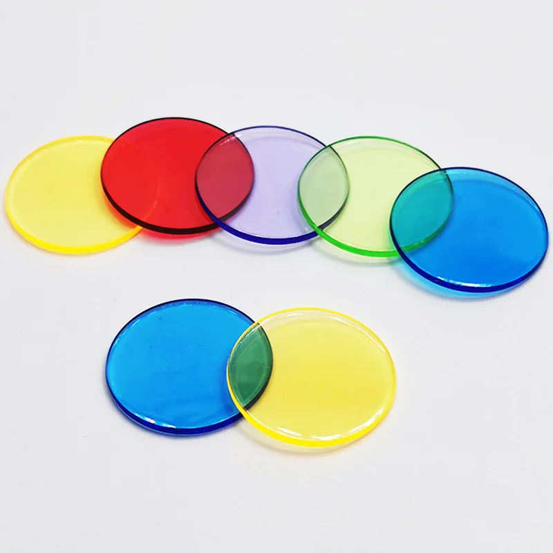 Small Plastic Learning Counters Disks Chip Counting Discs Markers for ...