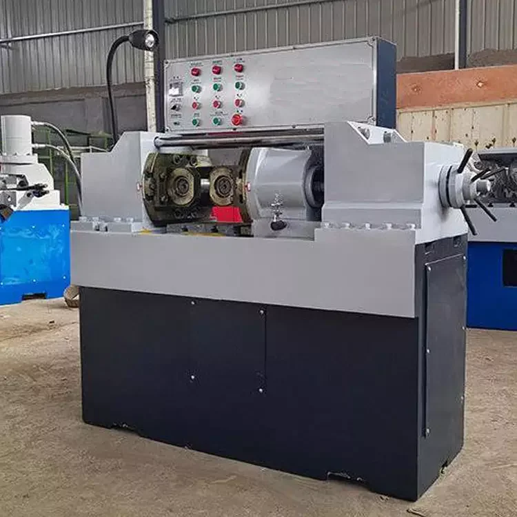 Fully Automatic Hydraulic Spline Shaft Steel Rod Rebar Nail Thread ...