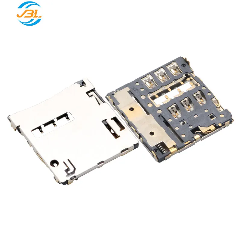 MICRO SIM PUSH PUSH H1.27mm Socket Replace compatible molex connectors ...