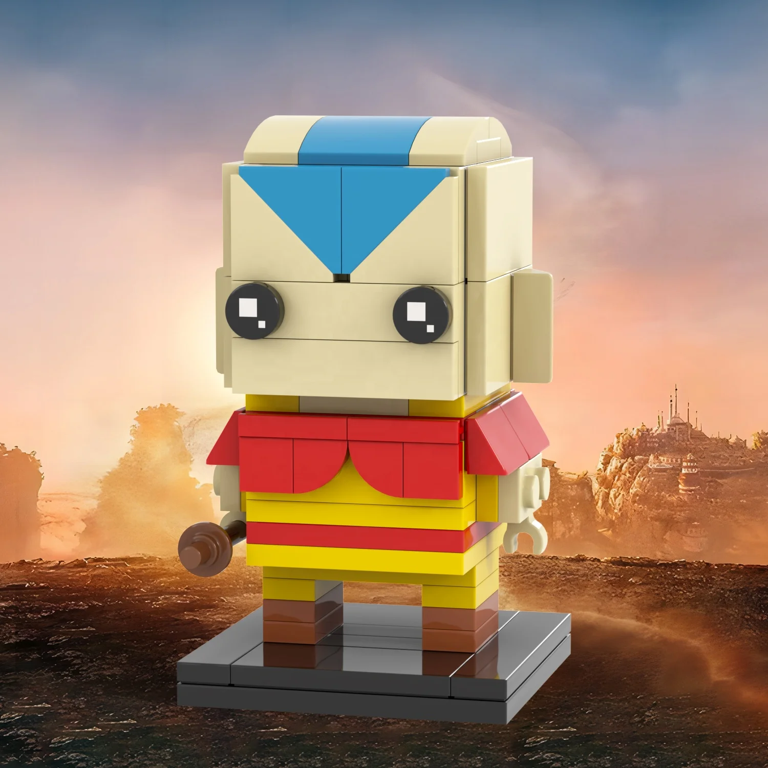 Alibaba.com: 97PCS MOC7139 Avatar the Last Airbender Aang Appa Building ...