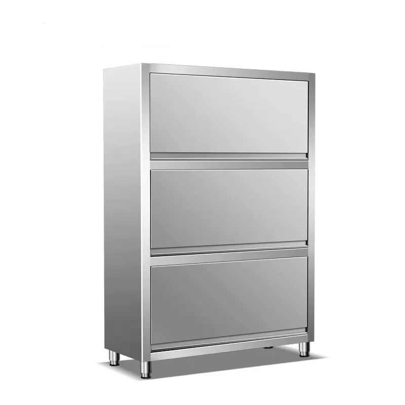 Heavy-Duty Stainless Steel Cabinets with Sliding Doors Commercial ...