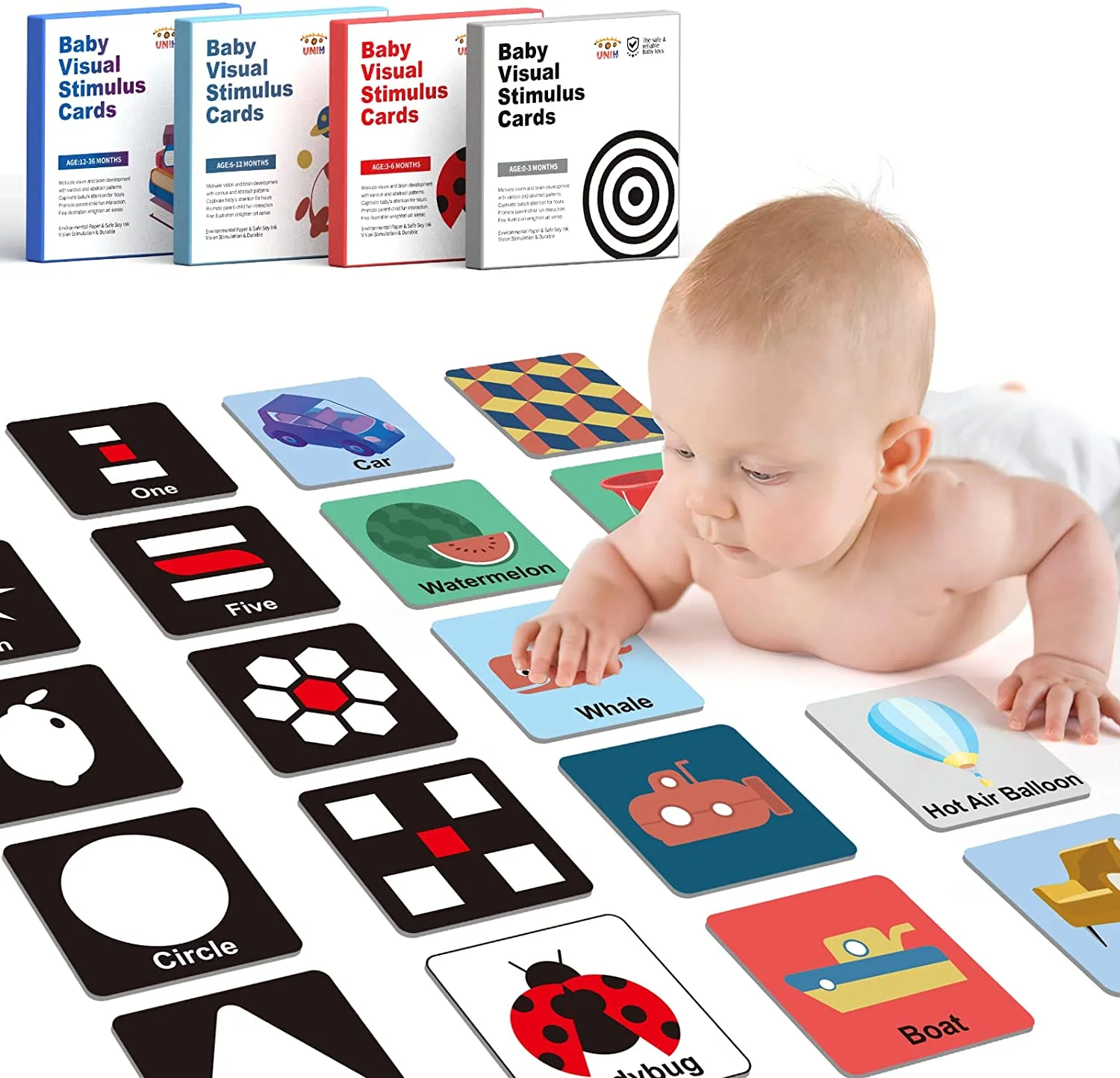 Baby Flashcards - Enhance Visual Stimulation for Infants