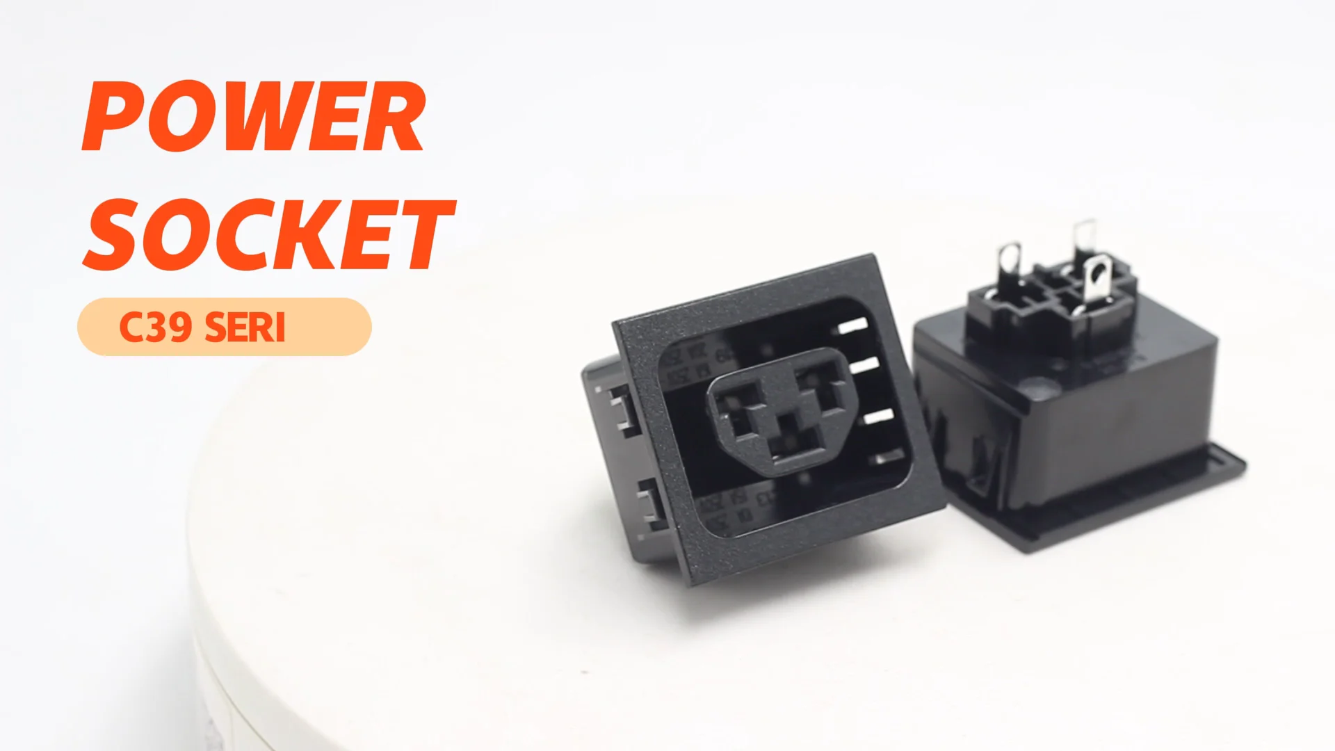 Snap In Type Iec 320 Power C13 C19 Connector Inlet Power Socket - Buy ...