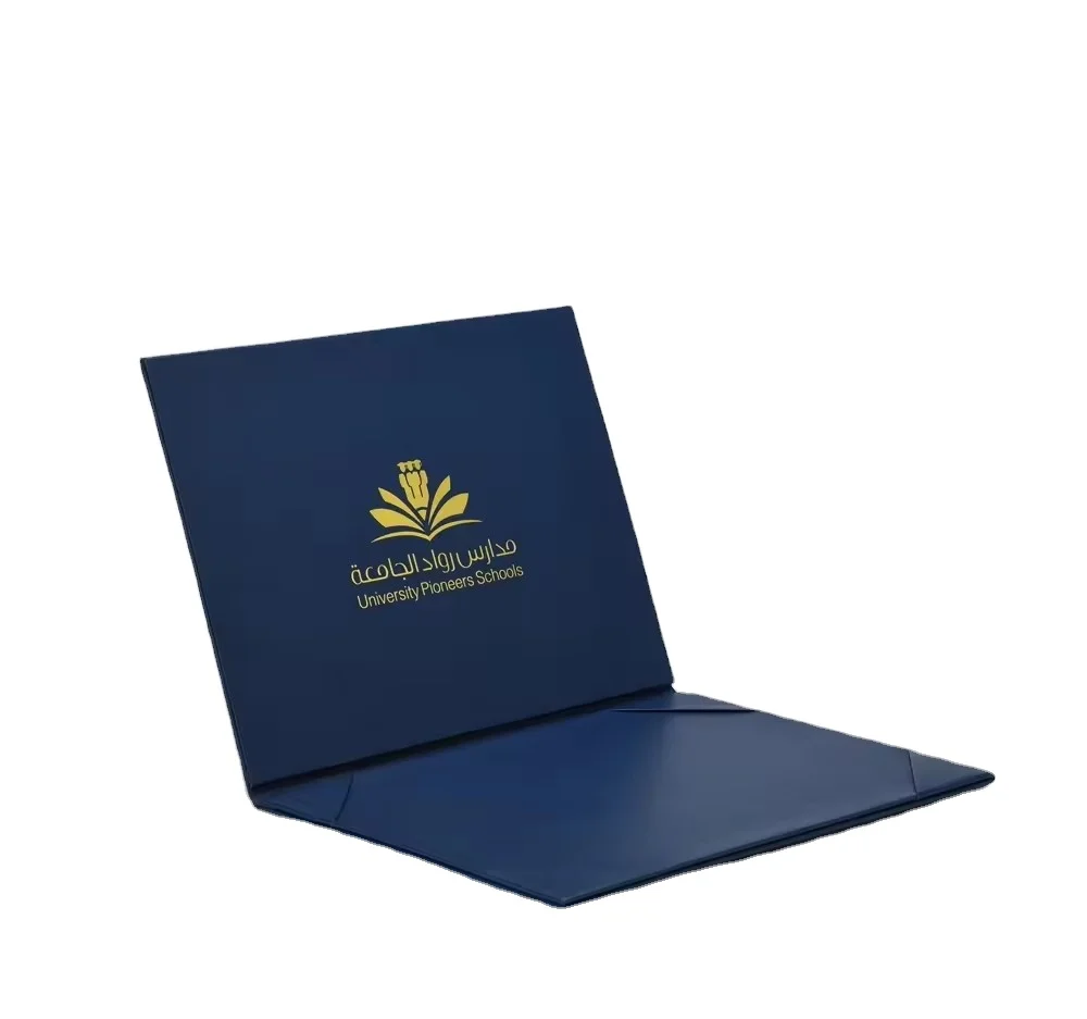 Custom Graduation Diploma Cardboard Certificate Holder File Certificate ...
